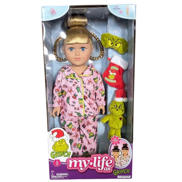 My Life As | Toys | Nib 224 My Life As Poseable Grinch 8 Inch Doll ...